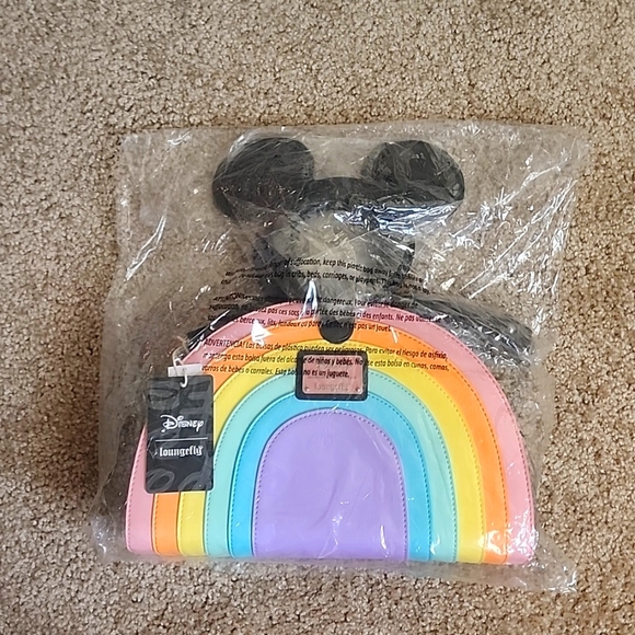 Loungefly | Bags | Loungefly Colorful Pride Rainbow Disney Mickey Mouse ...